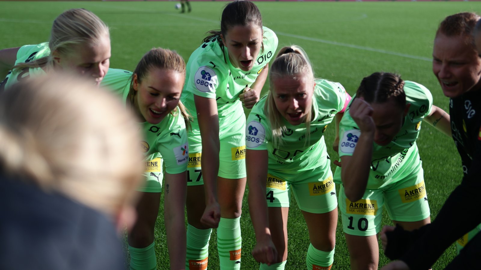 Før kampen: Arna-Bjørnar - LSK Kvinner / LSK Kvinner